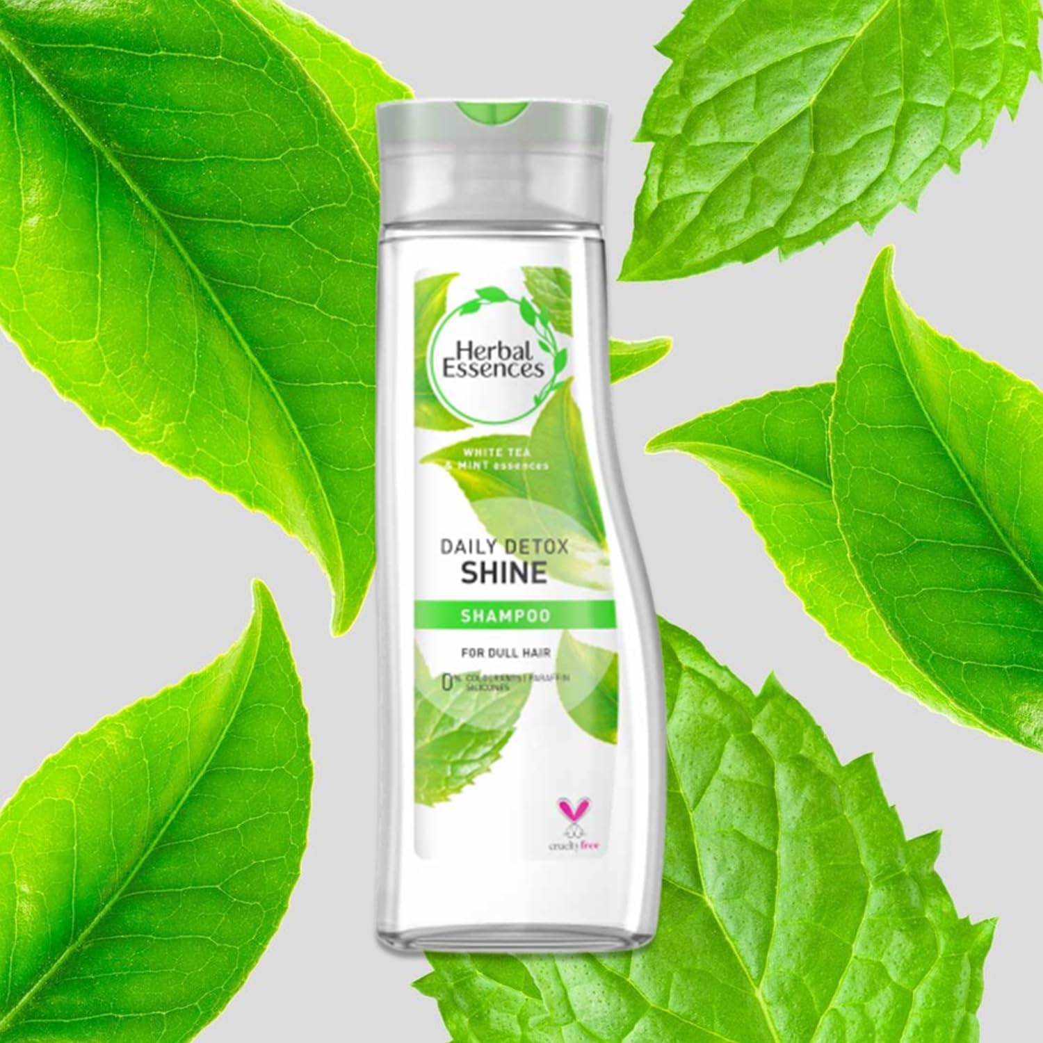 Herbal Essences Daily Detox Shine White Tea And Mint Shampoo 400 Ml